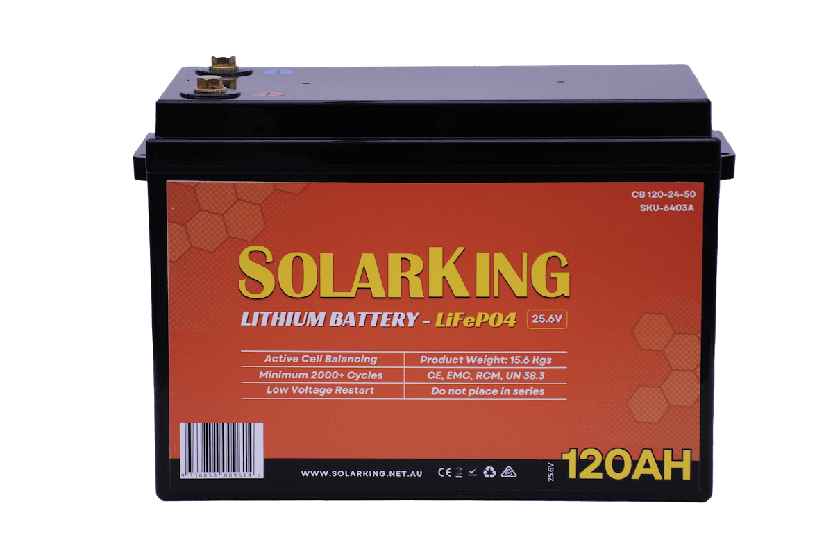 SolarKing Solar Fan - Batteries Large